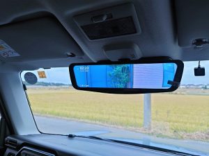 【ハスラー MR52S】ドライブレコーダー搭載12型デジタルミラー『アルパイン DMR-M01R』 | くるまや工房 制作実績ギャラリー